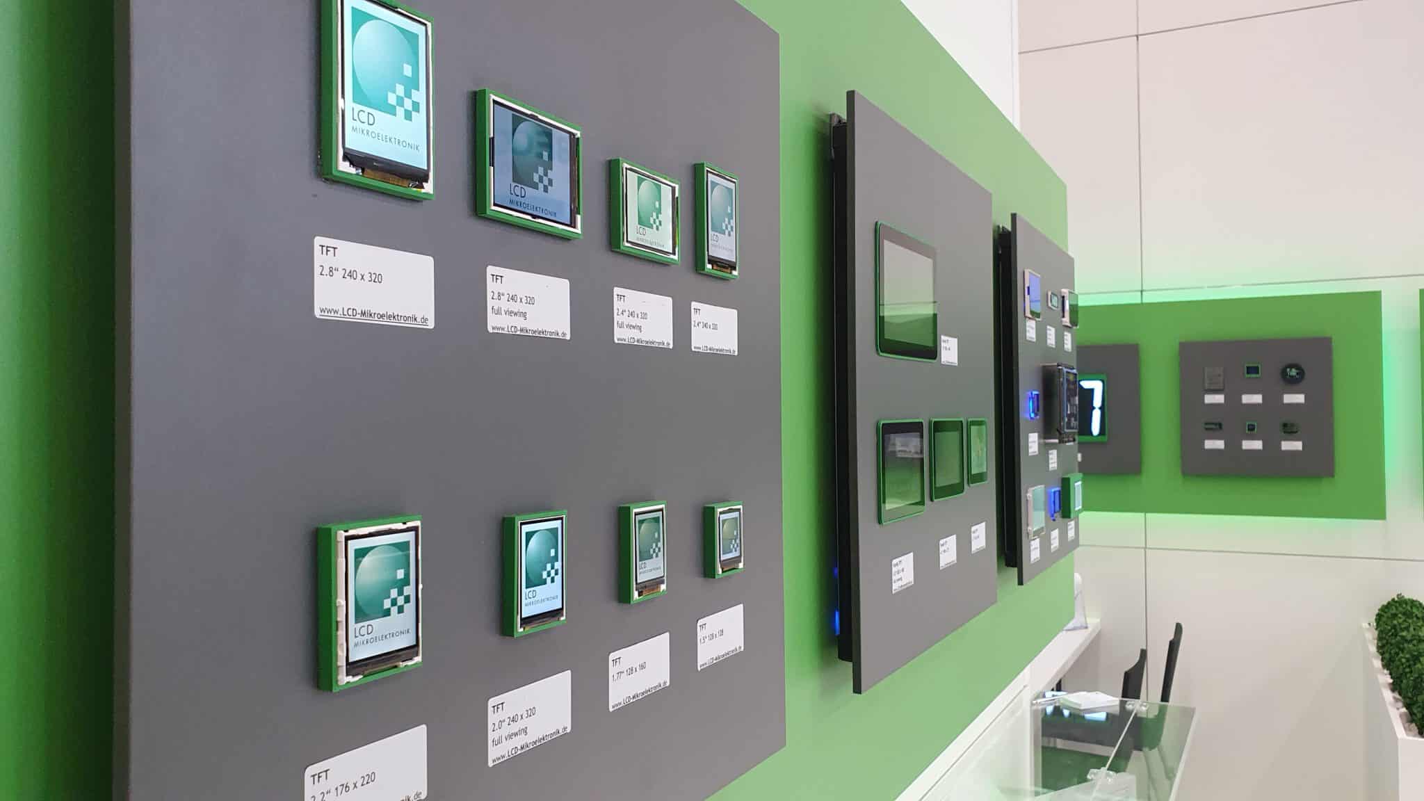 TFT displays with SPI interface - LCD microelectronics